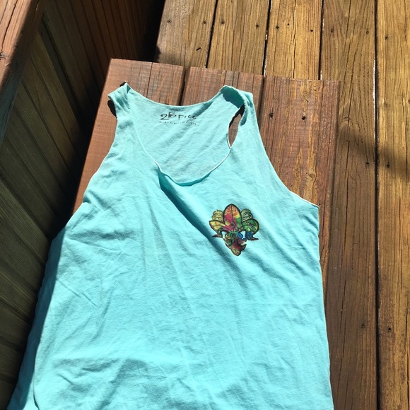 2B Free | Tops | 2b Free Fleur De Lis Tank L | Poshmark